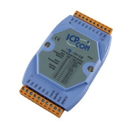 Icp Das 8-channel thermocouple input module with high Voltage protection I-7018R | Zoro